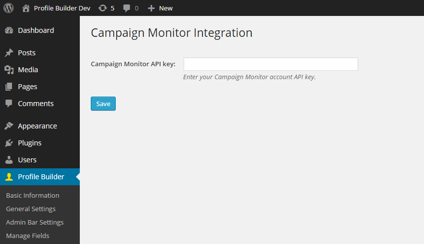 Campaign Monitor and Profile Builder - Cozmoslabs Campaign Monitor and Profile Builder - Cozmoslabs