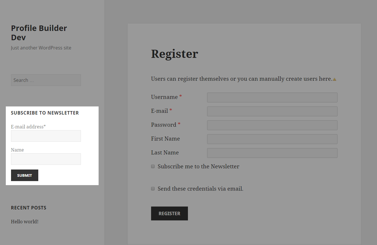Campaign Monitor and Profile Builder - Cozmoslabs Campaign Monitor and Profile Builder - Cozmoslabs