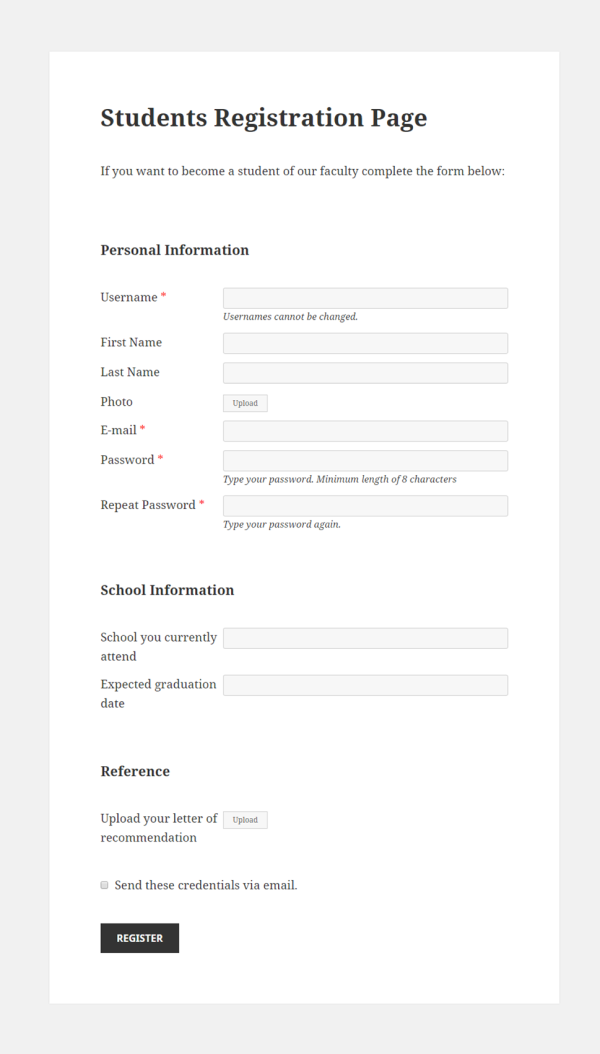 Multiple User Registration Forms with Profile Builder 2.0