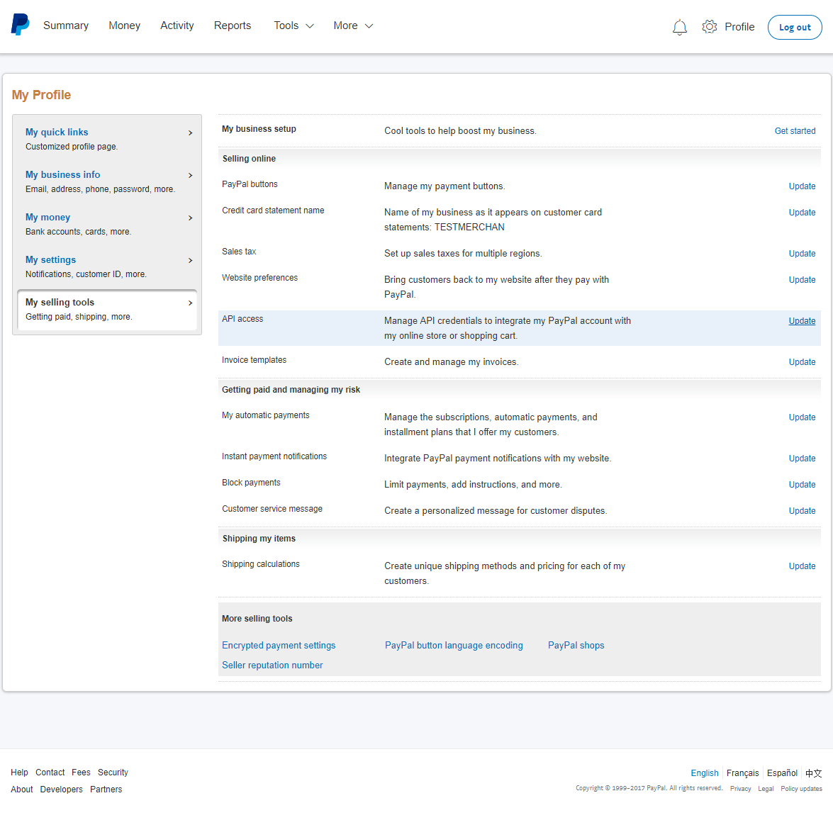 PayPal Pro and Express Checkout Live API Credentials - Cozmoslabs