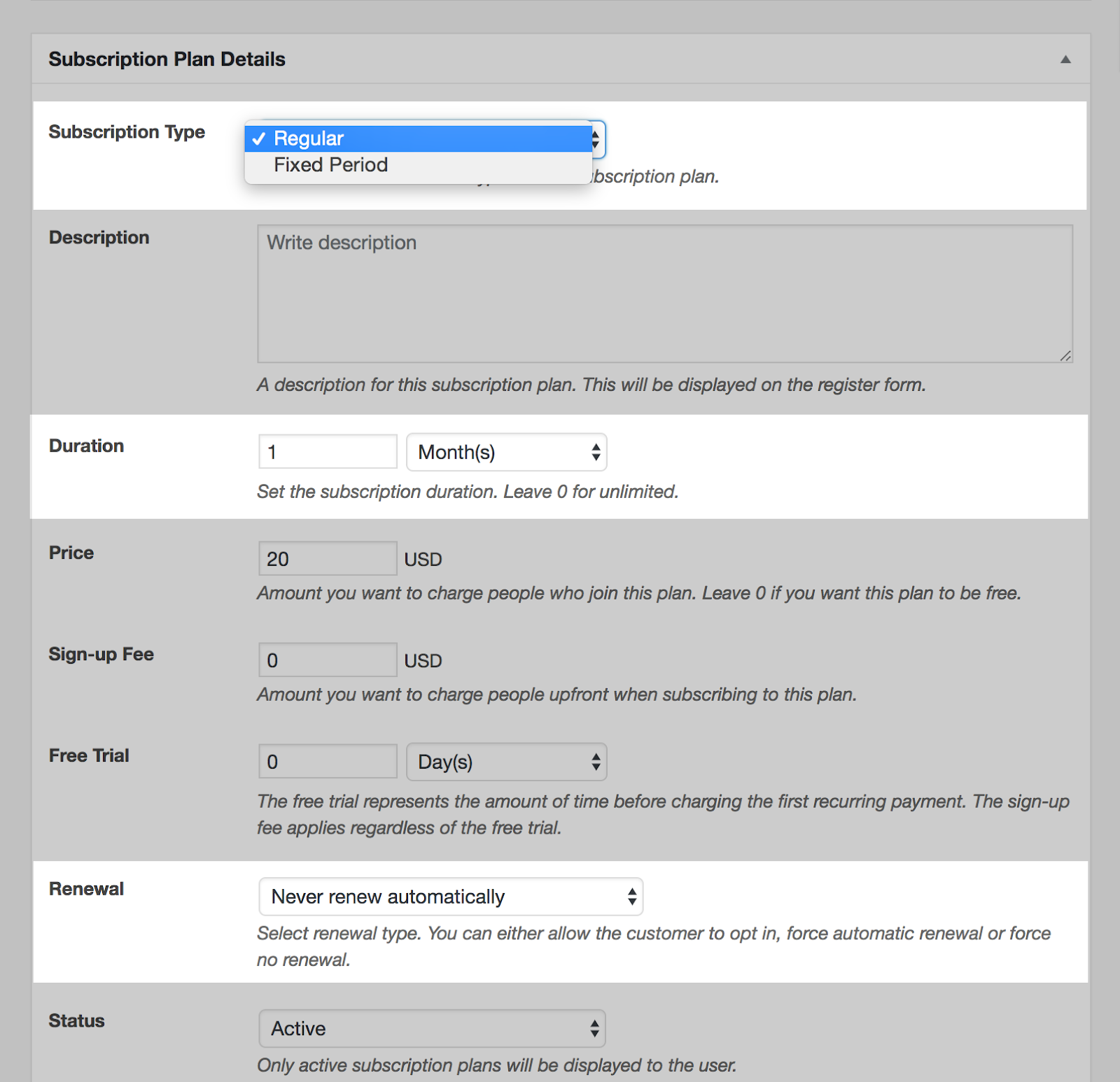Fixed Period Membership - Cozmoslabs