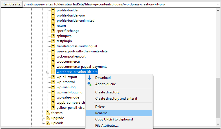 Troubleshoot: Fatal error caused by a plugin