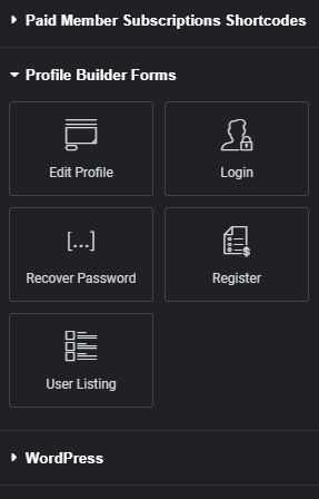 Integration with Elementor